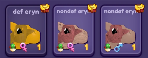 Selling 3 Eryns and a Bal! | Fandom