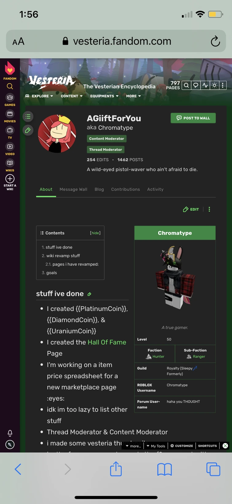 How do you fill out your Accounts Stats for Your Profile? | Fandom