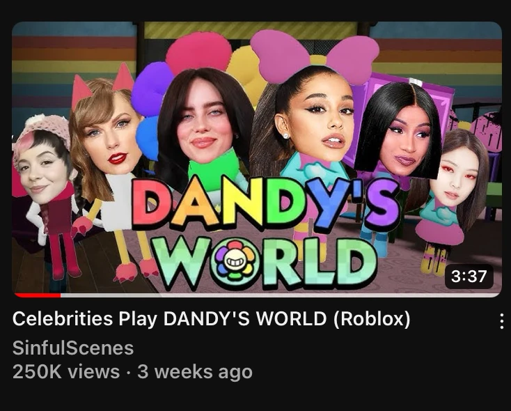 NO!!!! they got dandy8s world (not LIEK I’m saying it’s bad but,, it’s ...