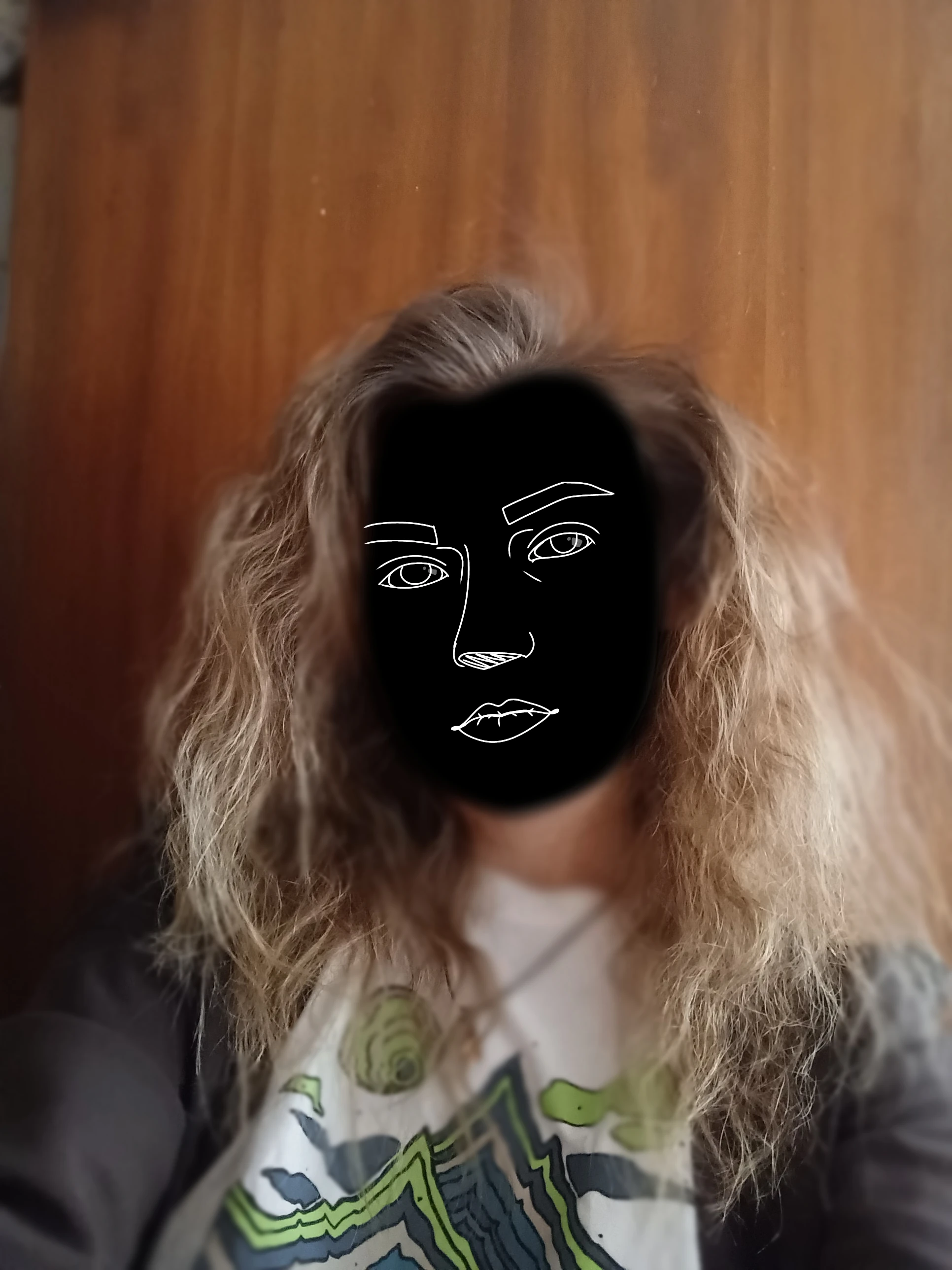 Heh heh Void head but traced my actual face features | Fandom