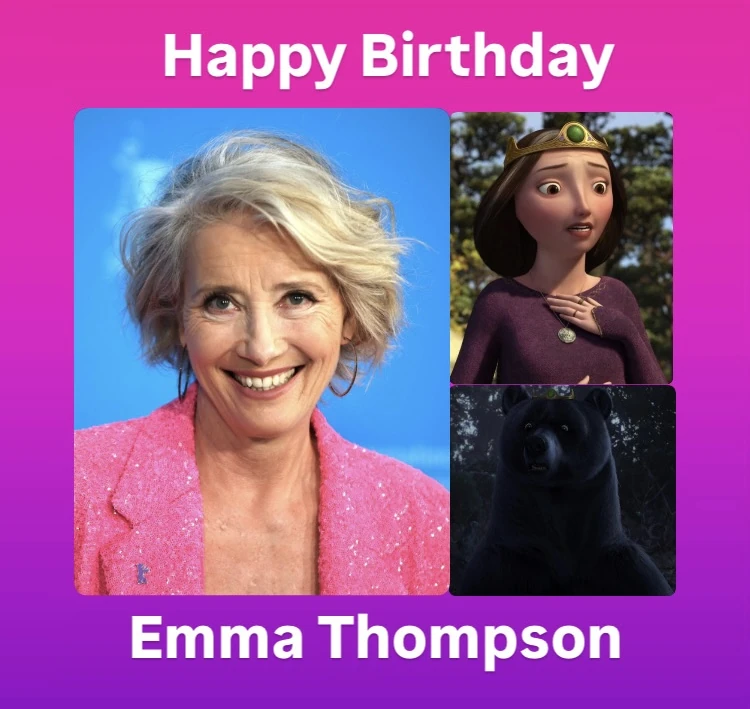 🎂🎂 Happy 66th Birthday to Emma Thompson and Happy 50th Birthday to ...