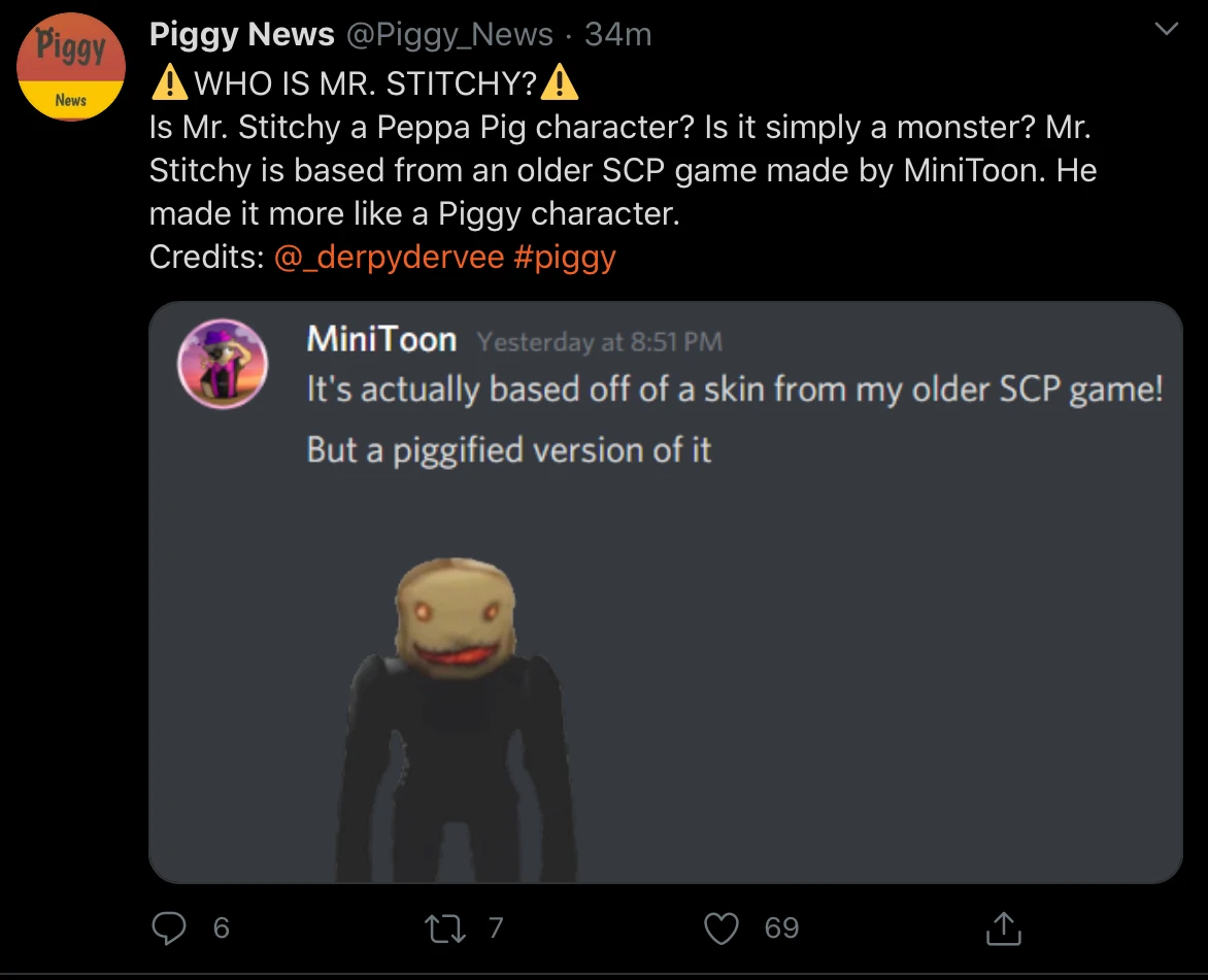 What Mr. Stitchy is actually based off of. I think? | Fandom