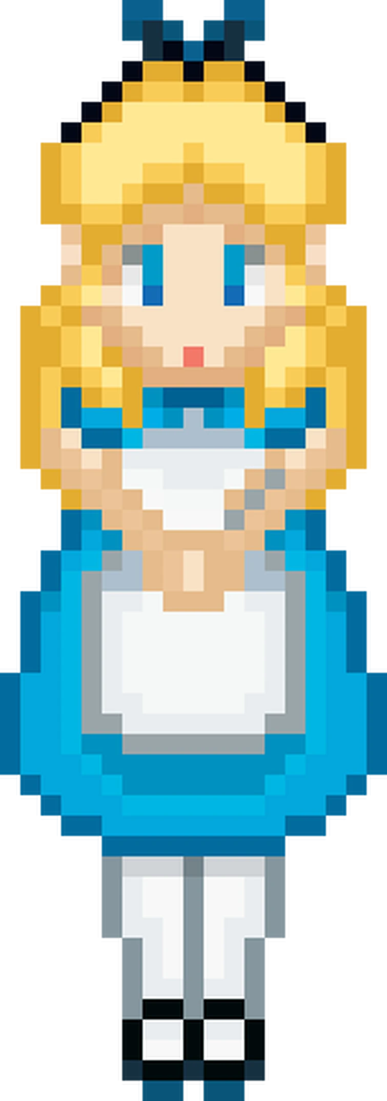 I was bored and i was seein' Alice In Wonderland movie, so i did this ...