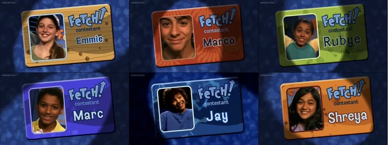 List of FETCH! with Ruff Ruffman Eps. where all 6 FETCHers participate ...