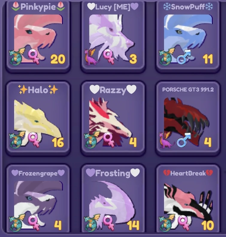 ️🤍Taking offers on my ENTIRE dragon inventory ️🤍 | Fandom