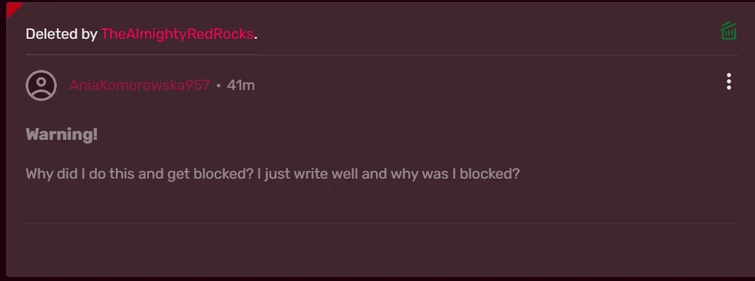 Can somebody block this person already | Fandom