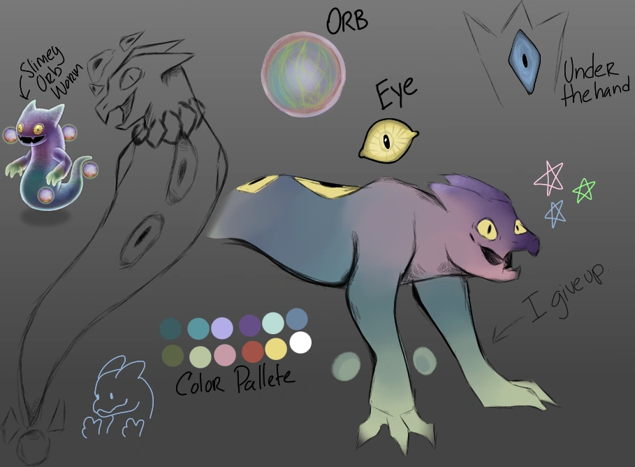 Idk I made this weird creature thing | Fandom