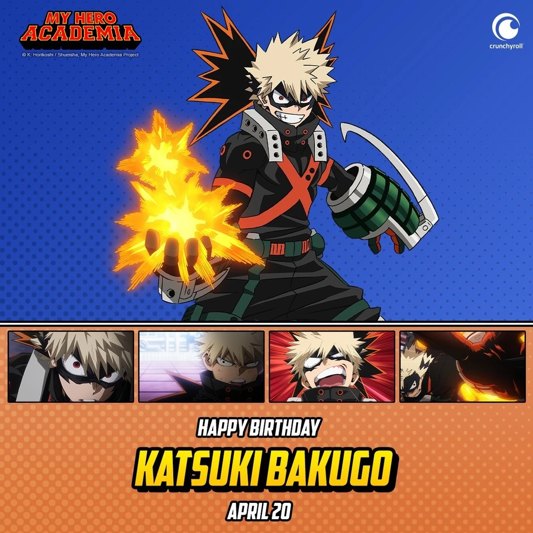 Happy birthday 🎉🎊🥳🎂 Katsuki "Kacchan" Bakugo💥 | Fandom