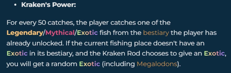 Kraken rod passive | Fandom