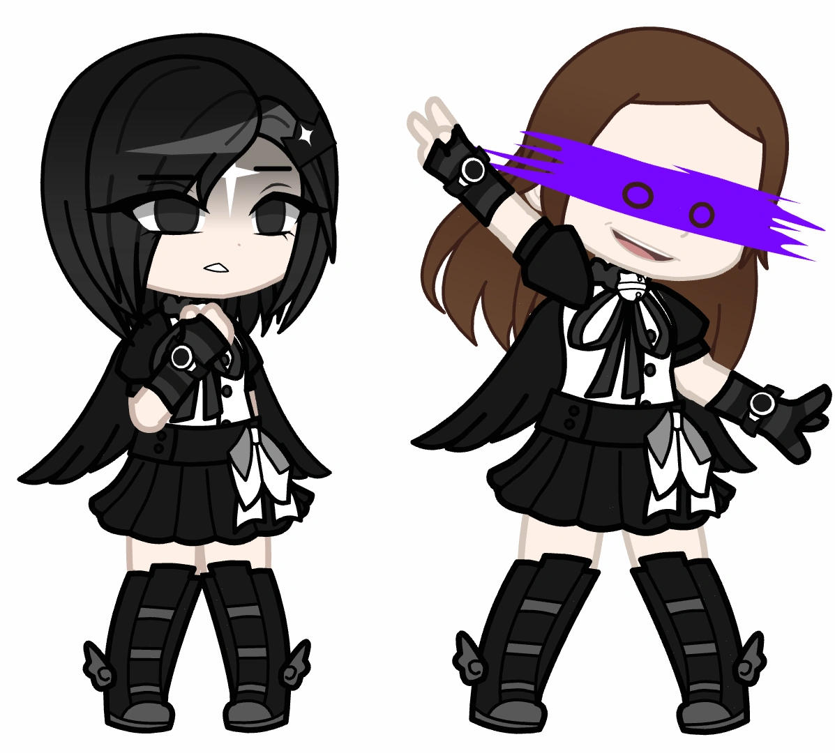 shoving my irl sona in ocs' attires (p2) | Fandom