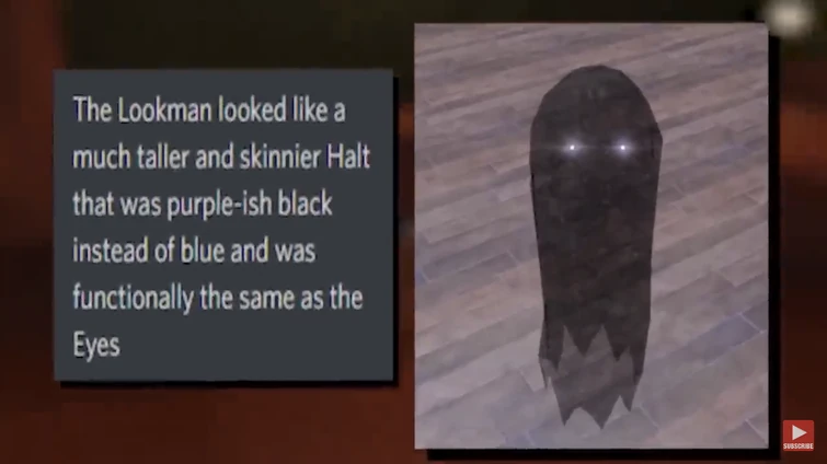 Did you know that eyes used to be called the lookman | Fandom