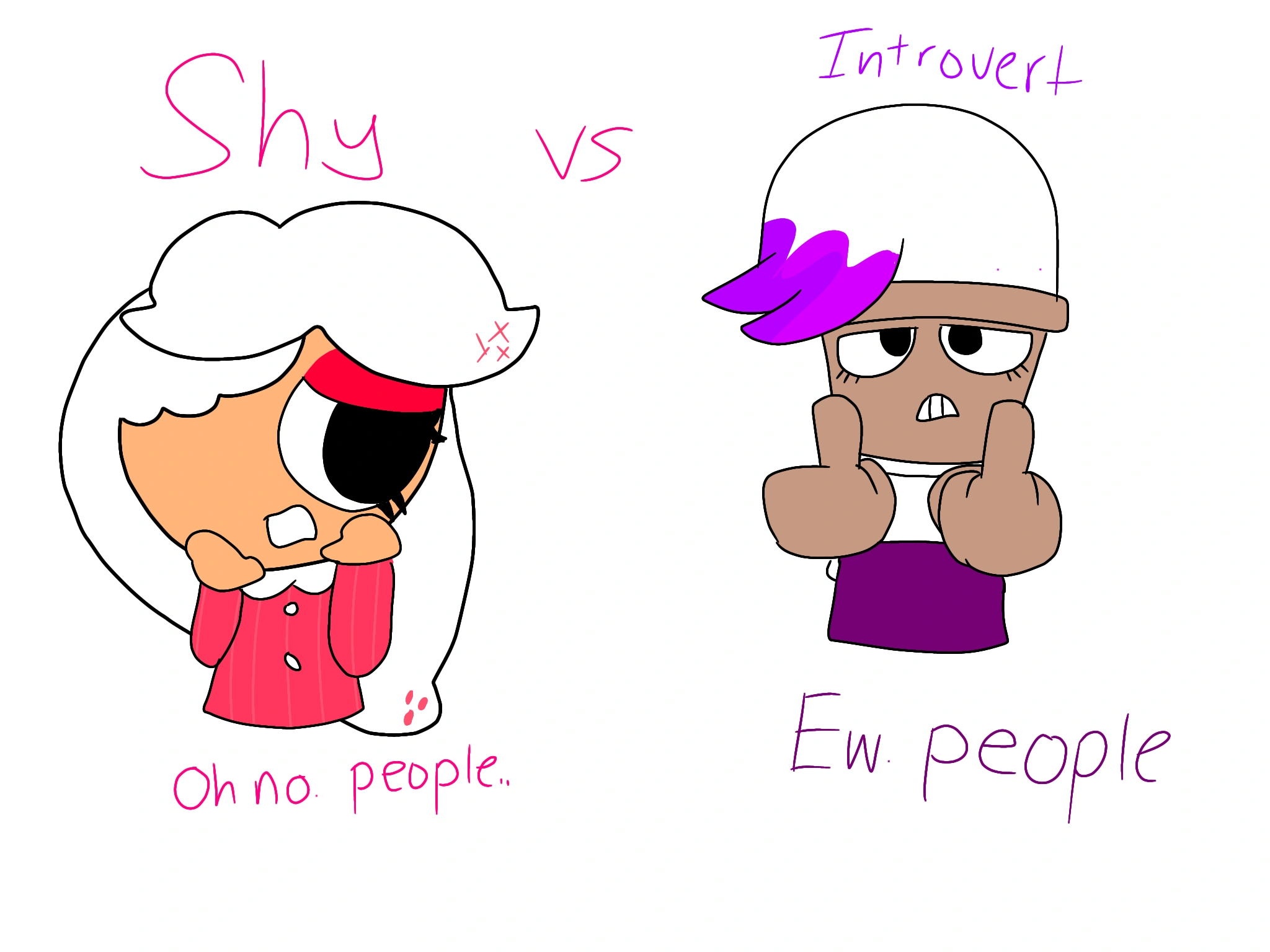 Difference between shy and introvert | Fandom