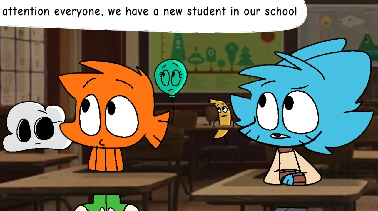 So this is just the first panel of my tawog fanfiction comics Diawod ...