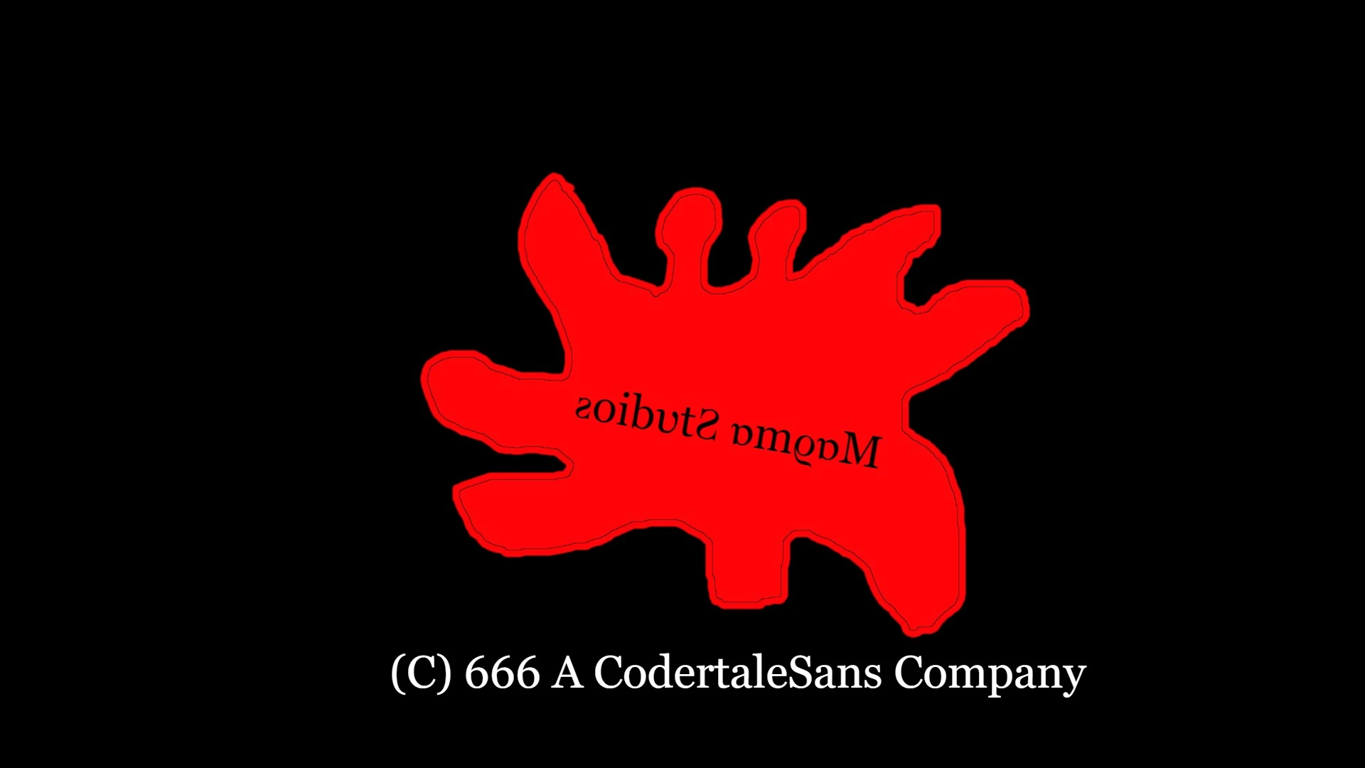 ƨoibυtƧ ɒmϱɒM.avi (666) Blood Splat Logo | Fandom