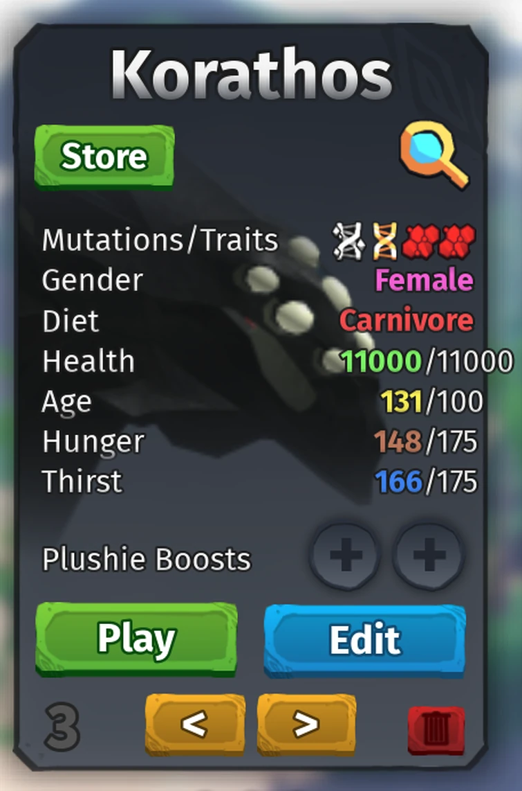 Selling 2 red trait, clownfish, and glimmer kora w/ almost 200 death ...