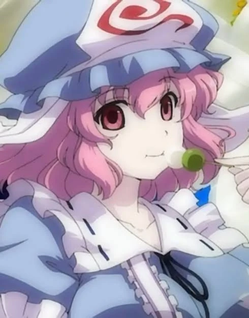 i love my wife yuyuko saigyouji from hit bullet hell game touhou 7 ...