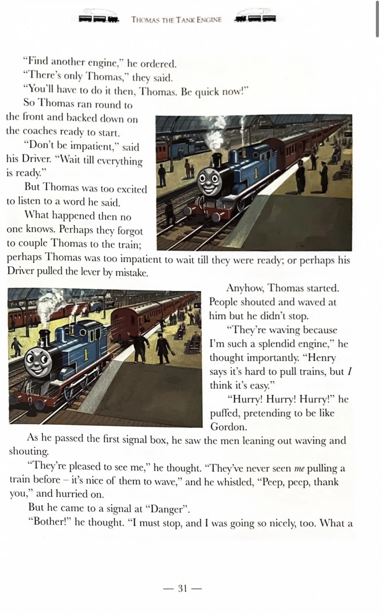 Thomas the Tank Engine (RWS book 2) | Fandom
