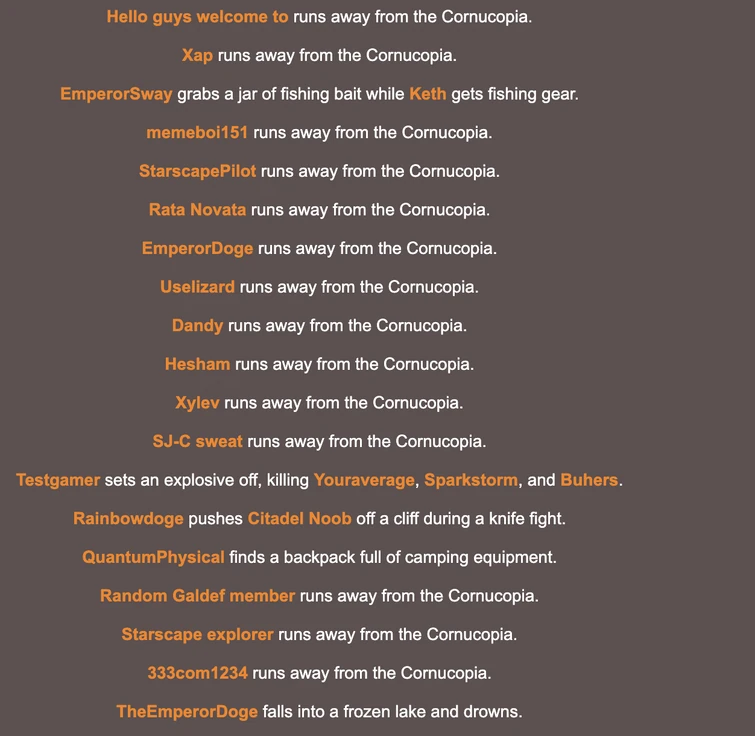 The wiki hunger games | Fandom