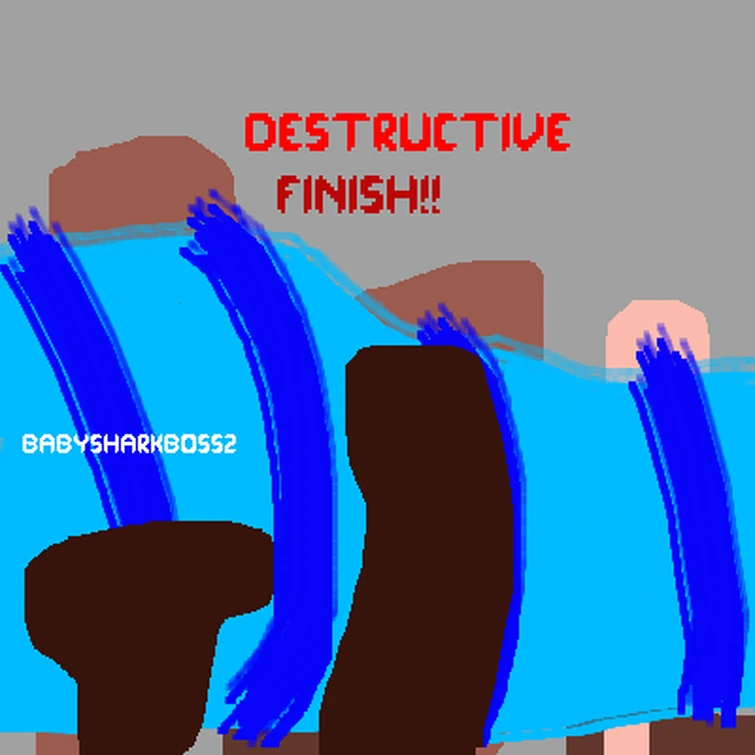 Kamehameha destructive finish pixel art i made | Fandom