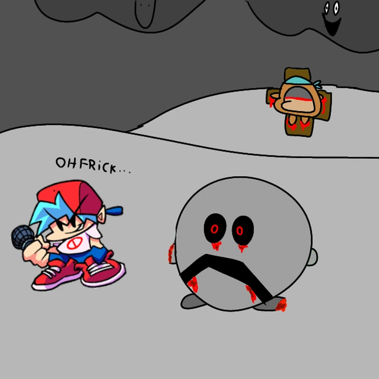 More fnf x kirby art (Trepidation Mod) | Fandom