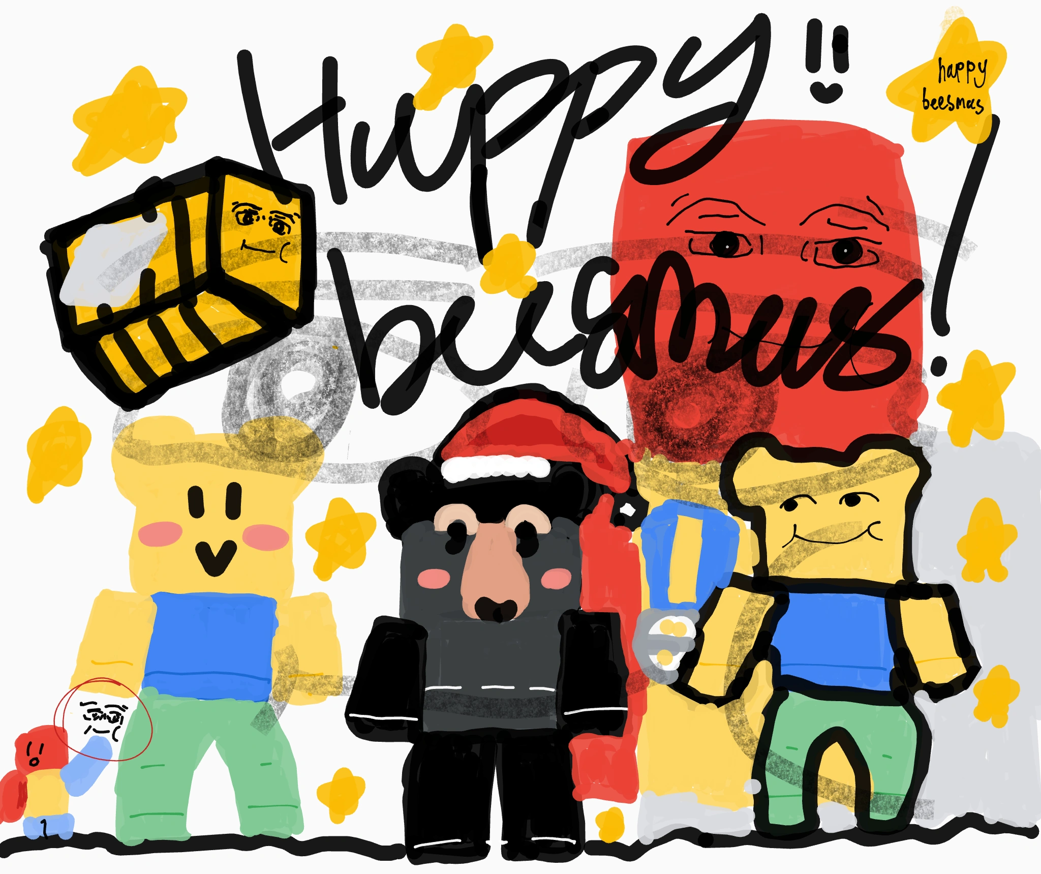 Beesmas Fan Art 2 | Fandom