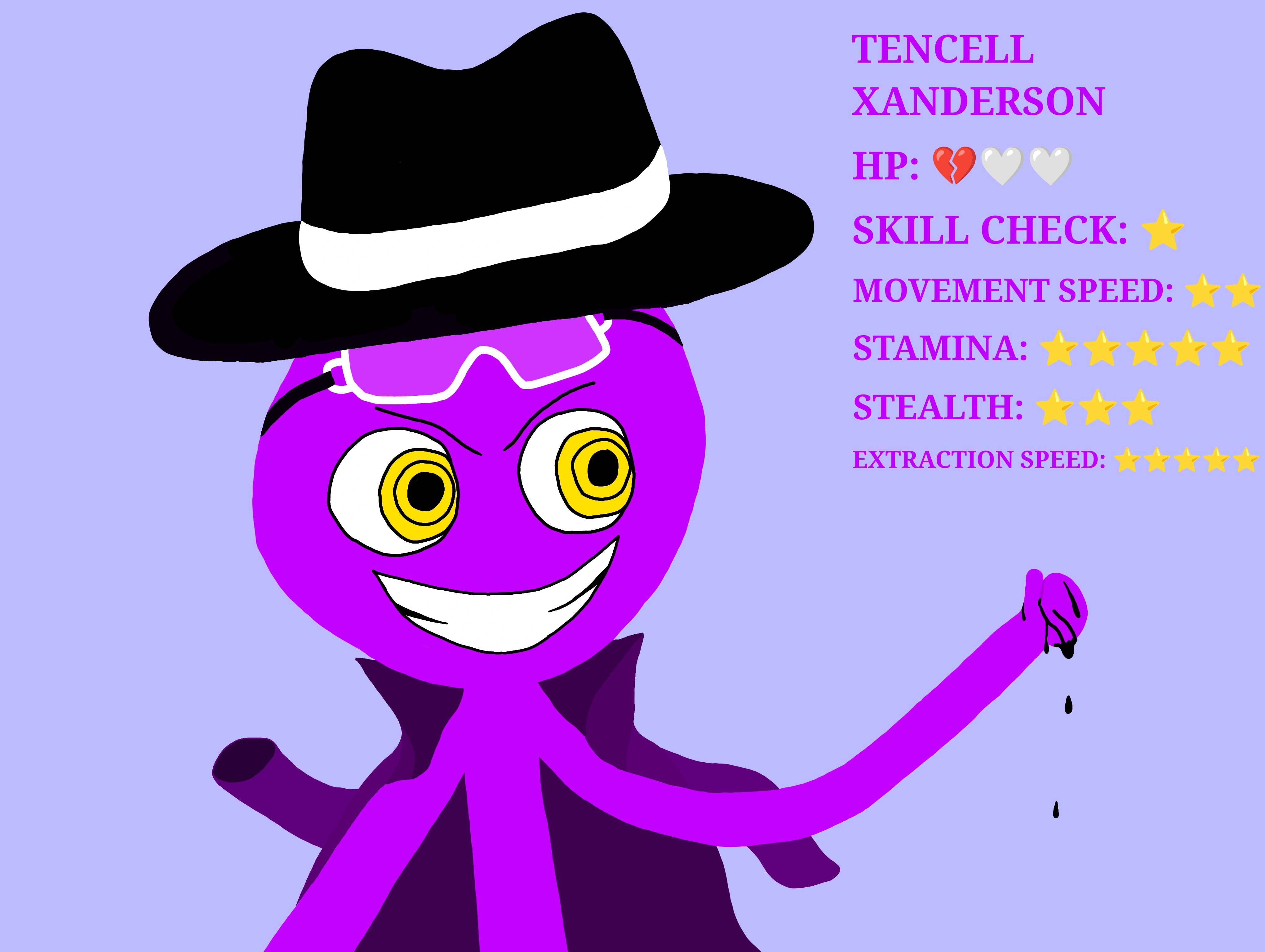 Tencell Xanderson!! (With Stats) | Fandom