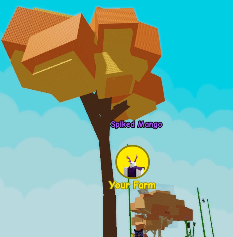 idk if i got lucky or not, but my first spiked mango tree is huge | Fandom