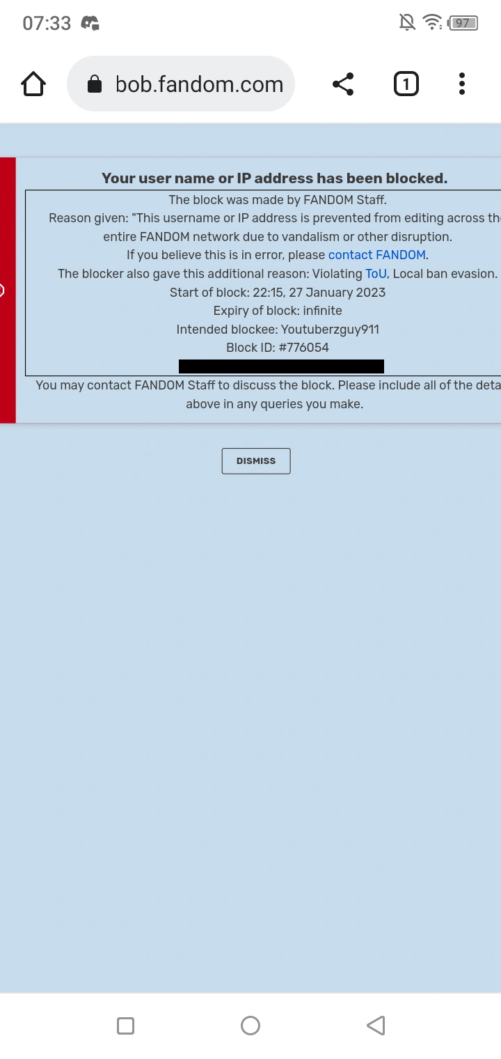 YTG911 IP banned from Fandom. | Fandom