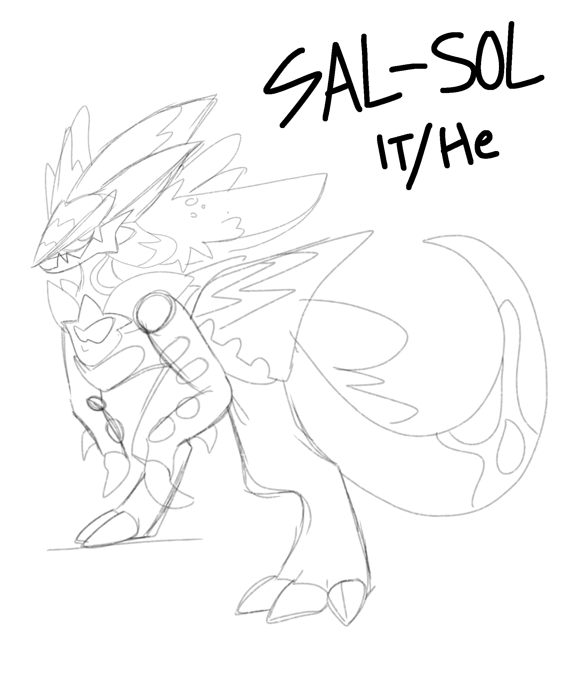 WIP!! (Not a COS oc but it reminds me of a Luxces) | Fandom