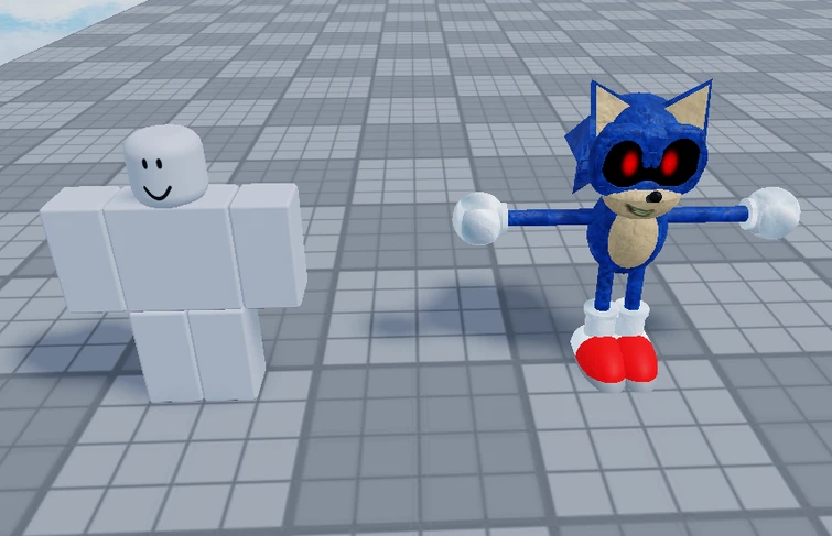 Sonic.EXE model I made in Obby Creator | Fandom