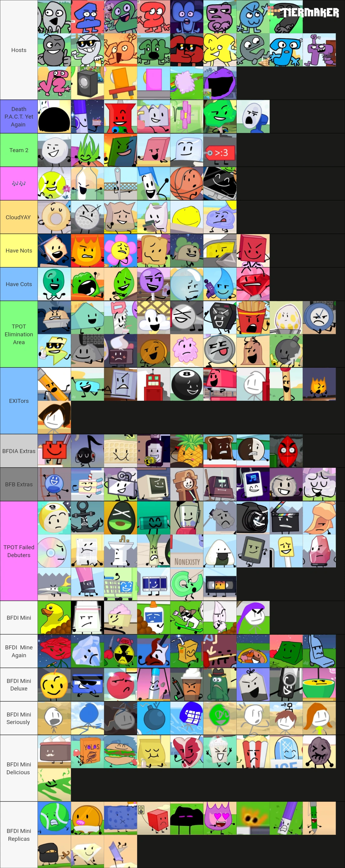 BFDI But it's those thing where you can do crazy stuff 1 | Fandom