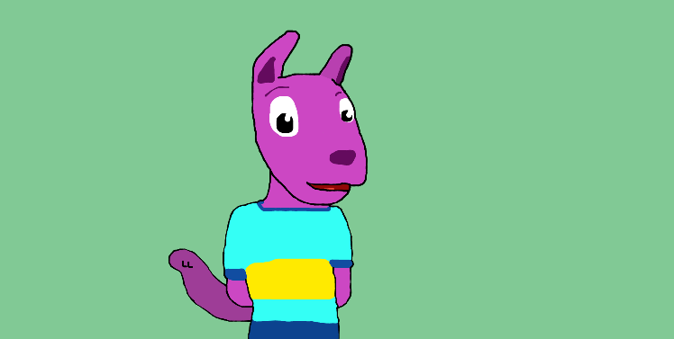 I'm insecure about my art, but here's my Austin the Kangaroo fanart ...