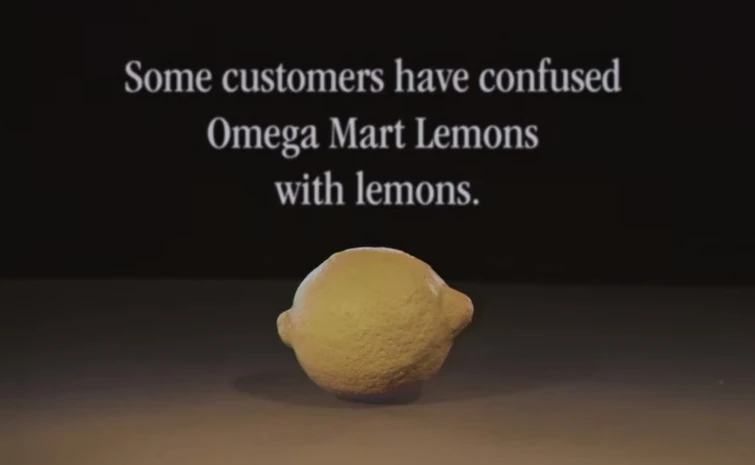 I’m backkkk! Look at this: The bunnies are scared of a Omega Mart lemon ...