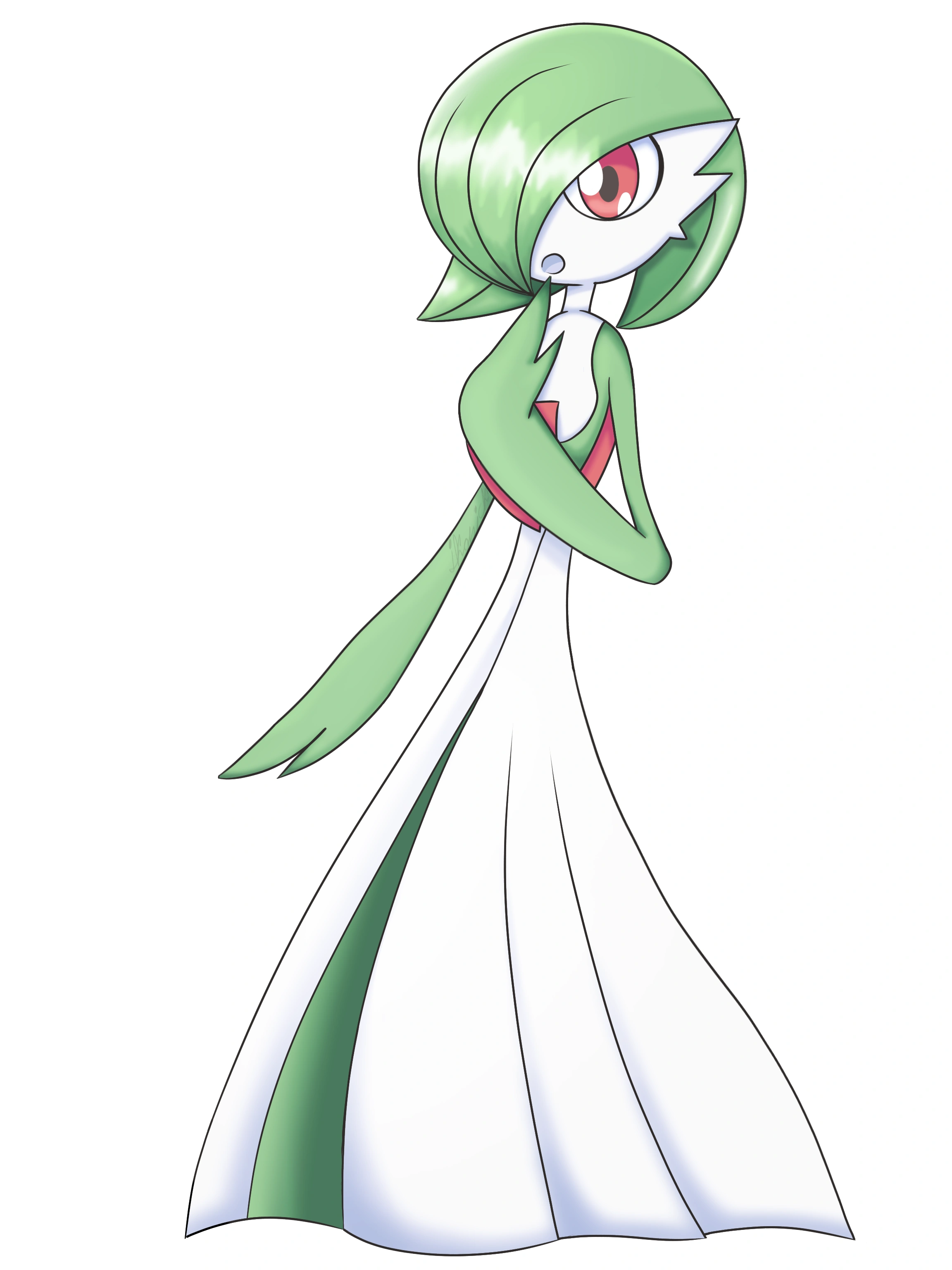 Hi, wiki long time no see, here Gardevoir art you deserved one | Fandom