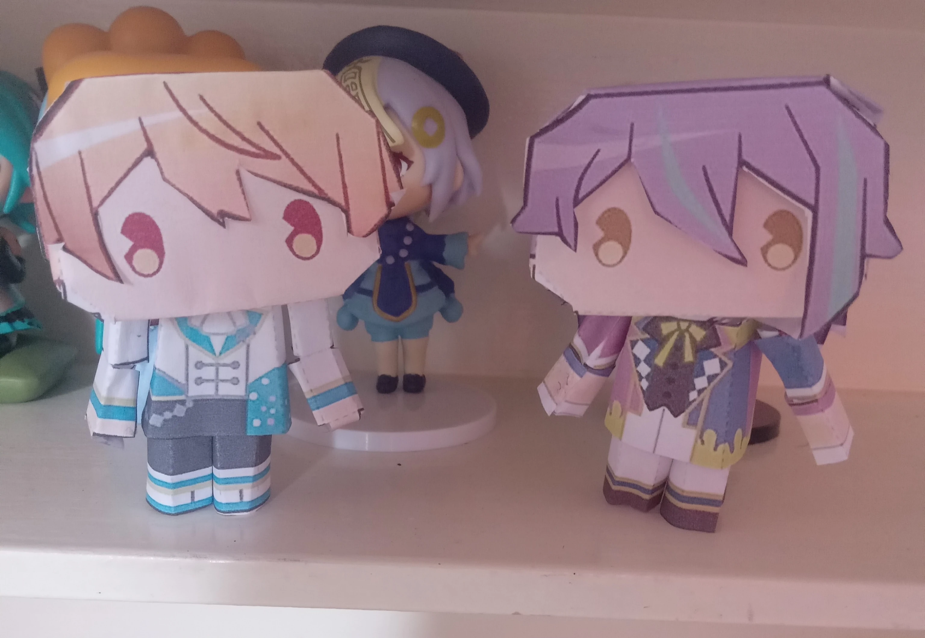 The papercraft couple | Fandom