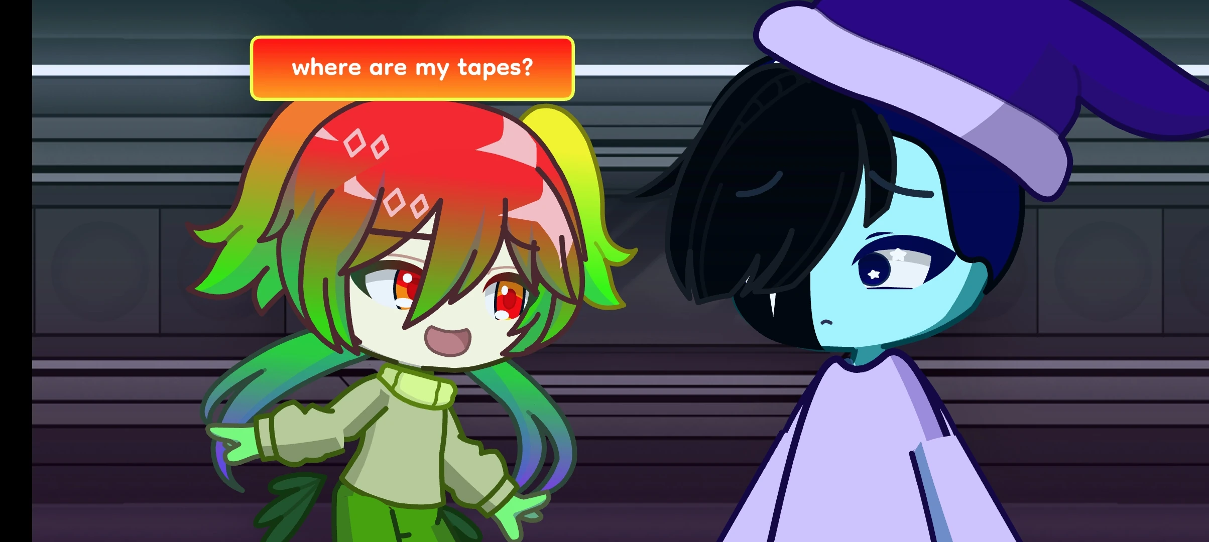 he wants tapes... but his friend forgot | Fandom