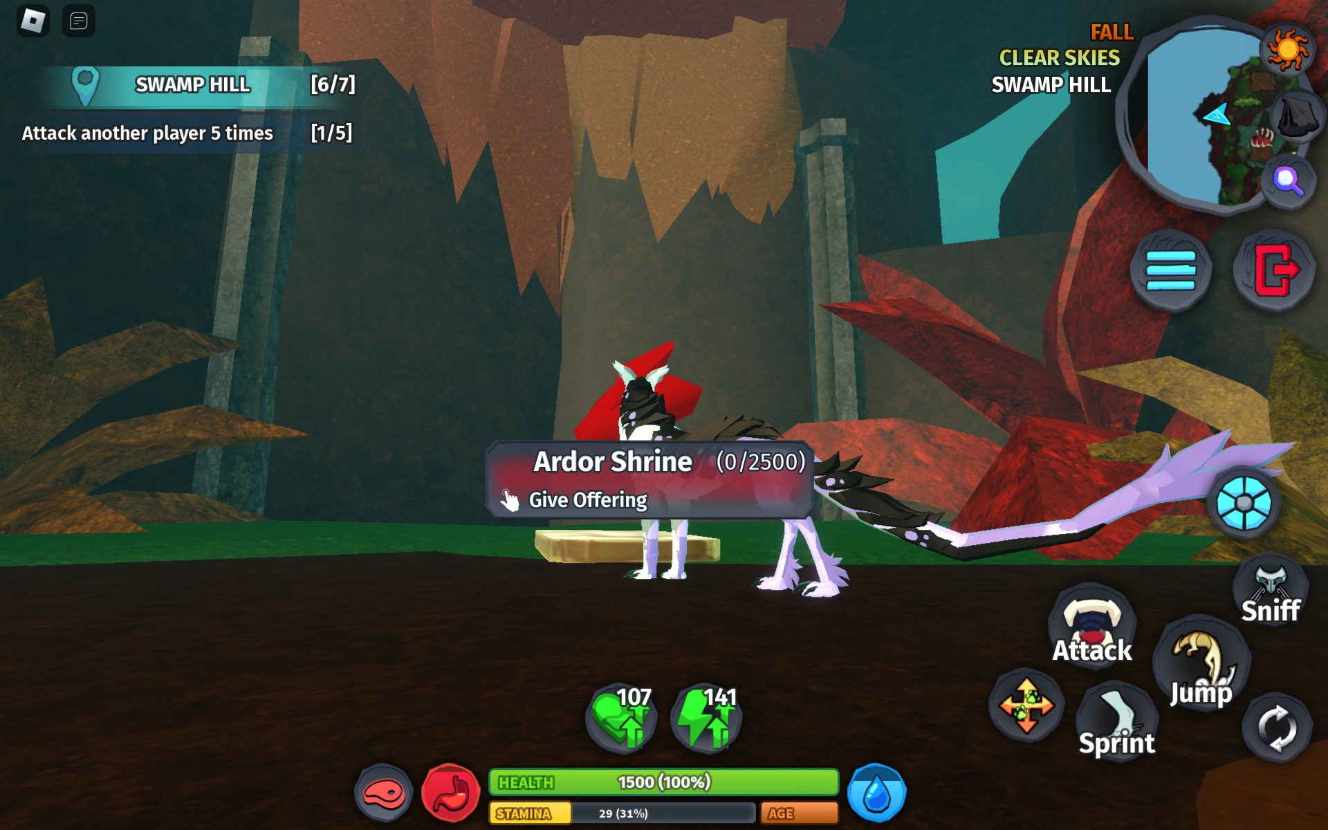 "Offer food to the warden shrines" | Fandom