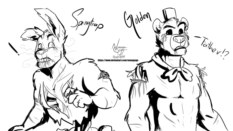 Spring trap and Golden Freddy | Fandom
