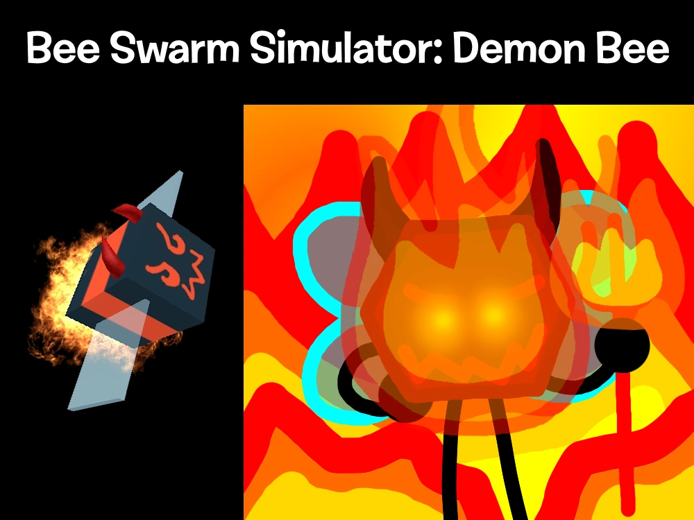 Bee Swarm Simulator: Demon Bee | Fandom