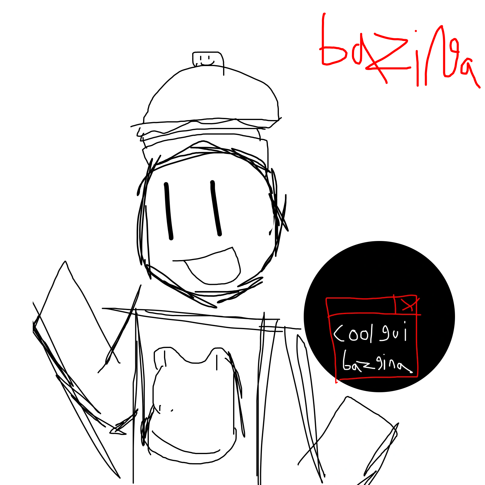 been thinkin abt drawing 007n7 in that one bazinga pose | Fandom