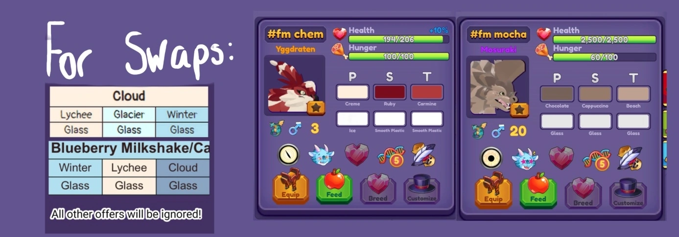 T/s + lf swaps! | Fandom