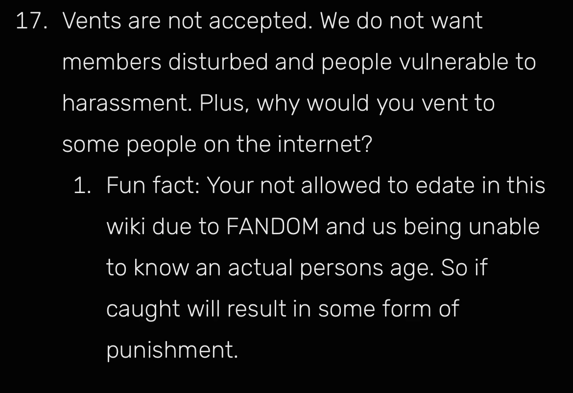 yay finally a rule for edating🤑🤑🤑🤑 | Fandom