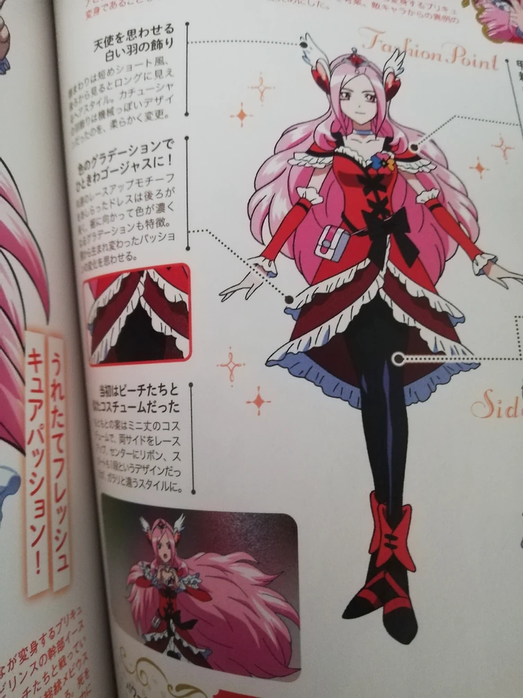 The information of Cure Passion/Setsuna Higashi (on 20th Anniversary ...