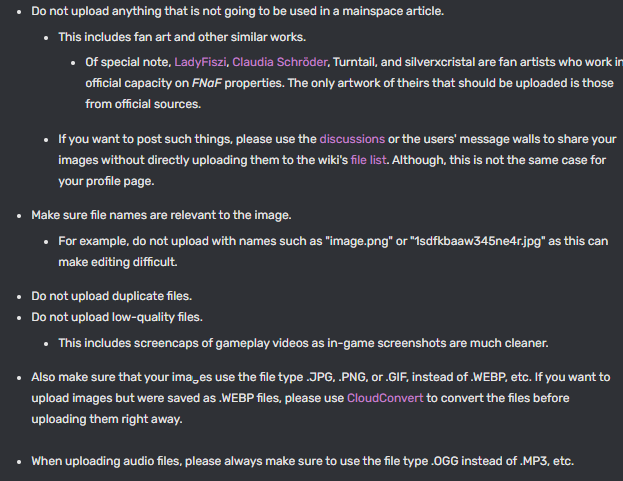 i agree that the wiki shalt have those rules INCLUDING THE FIRST RULE | Fandom