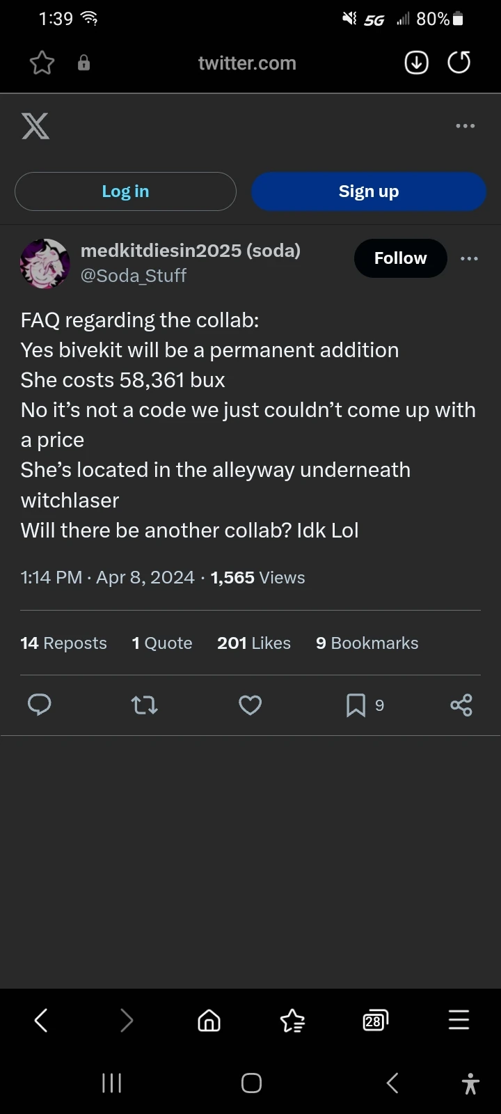 Another (soda twitter post) | Fandom