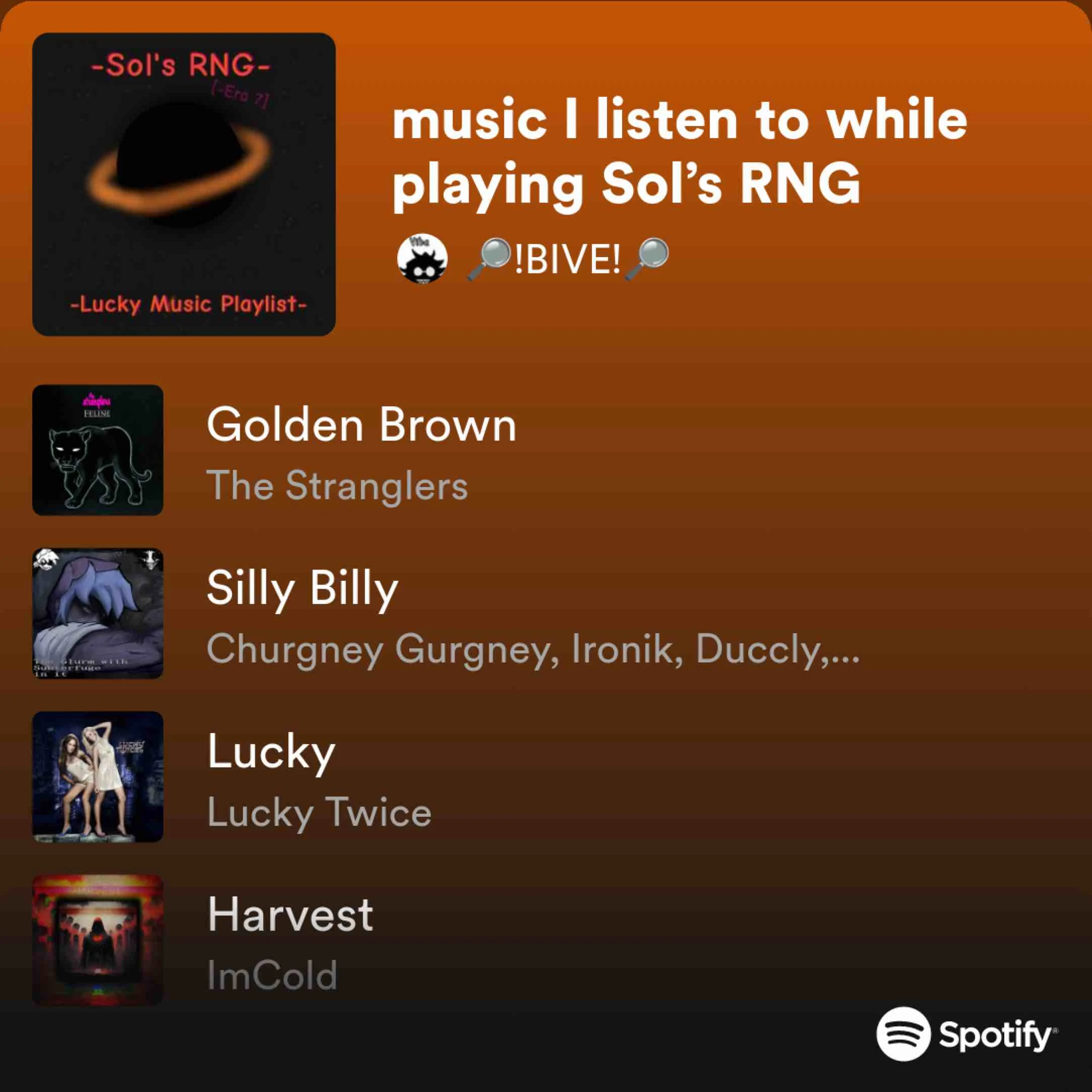 My Sol’s RNG lucky playlist! | Fandom