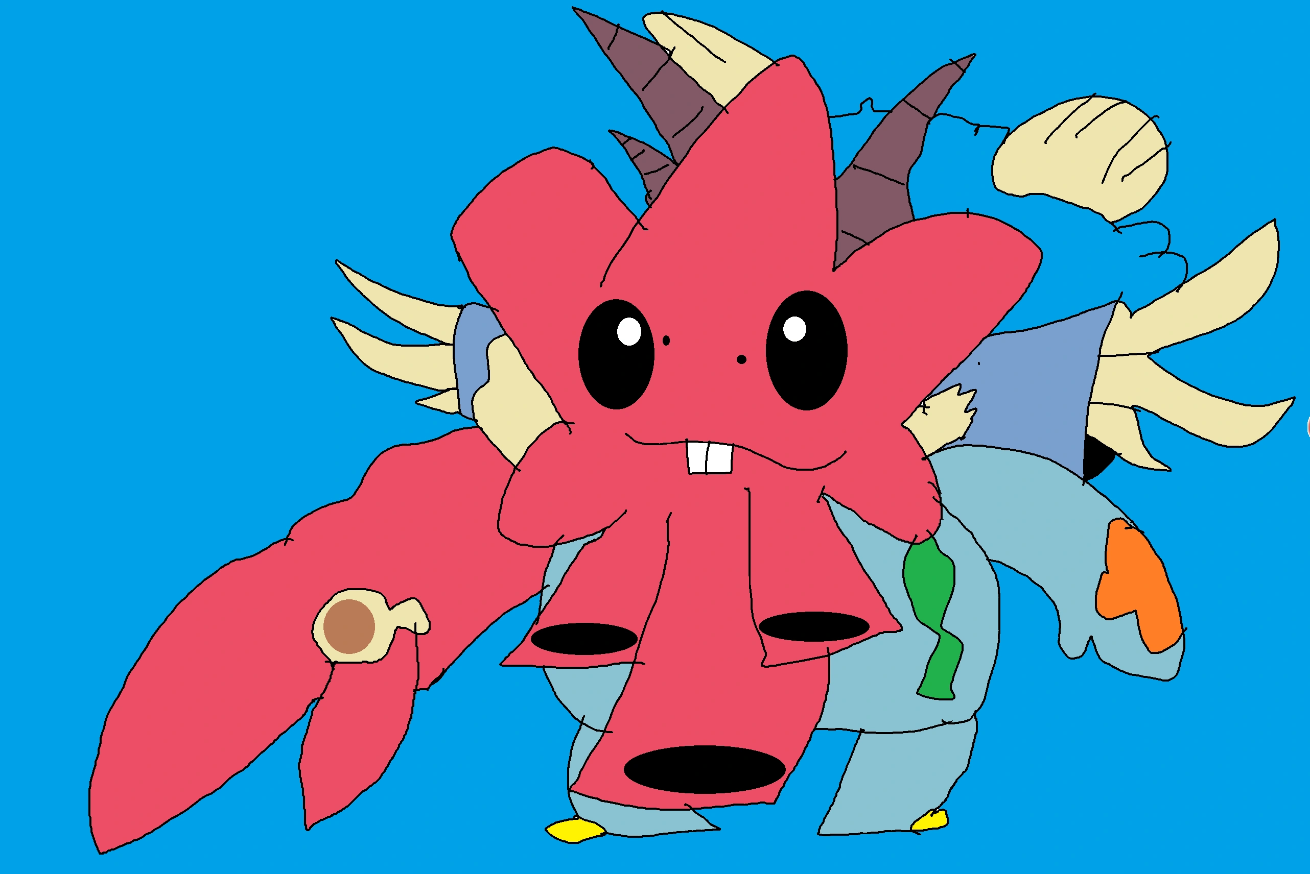 Baby Hornacle Drawing | Fandom