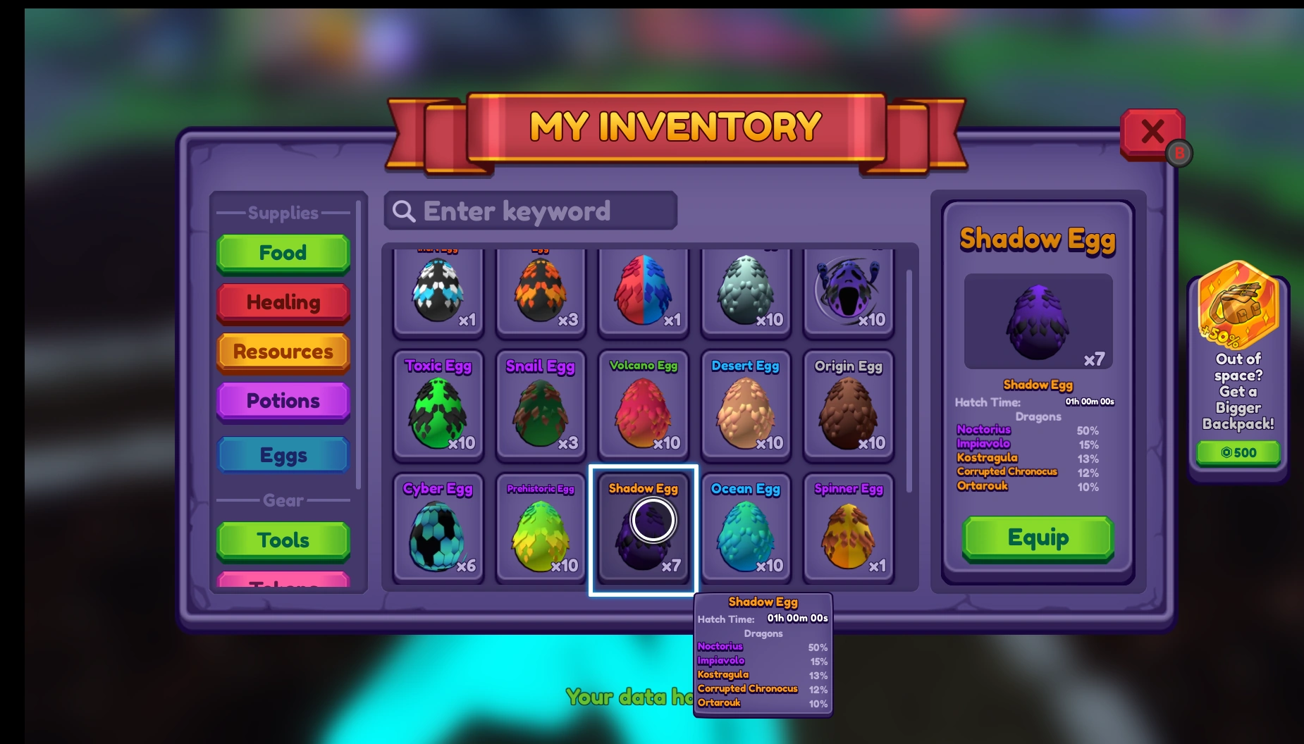 Results from Rotting in Pre for shadow eggs >:) | Fandom