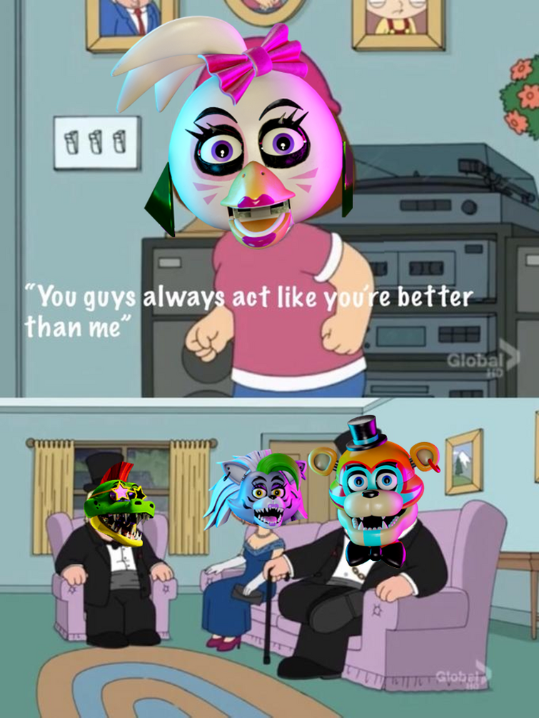 Glamrock Chica Meme Fandom