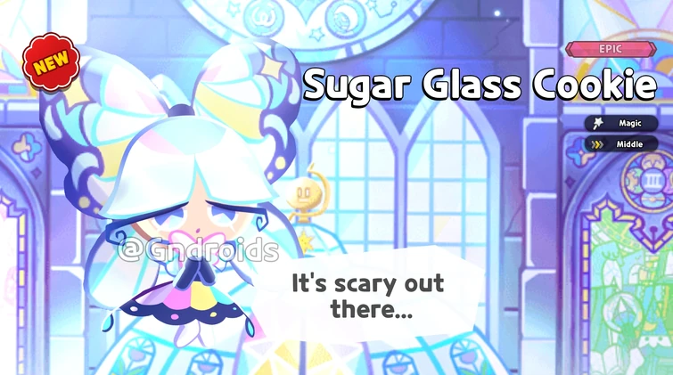 Sugar glass cookie in cookie run kingdom! | Fandom